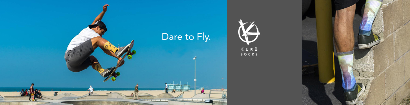 Kurb Socks Feetza Crew Socks - Warehouse Skateboards