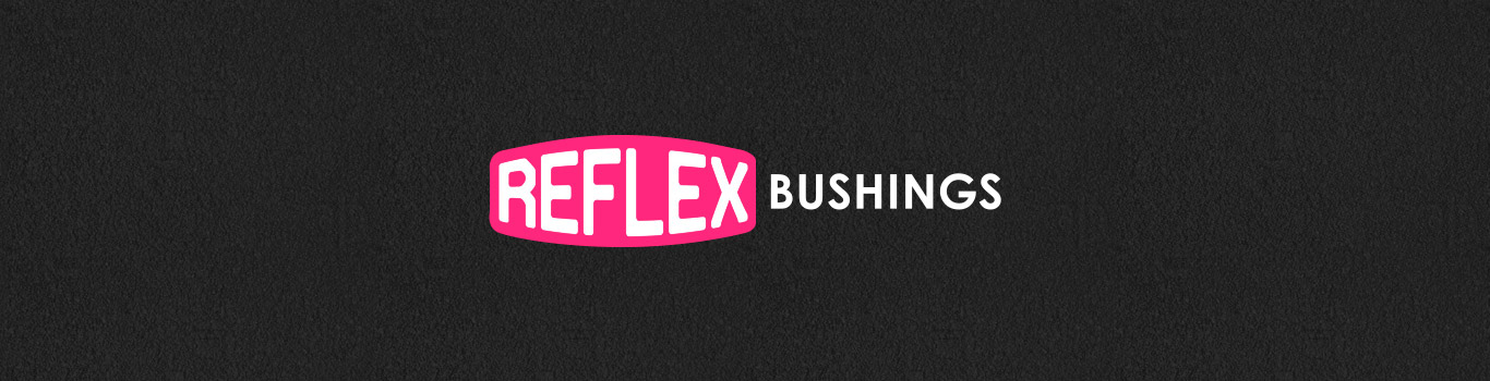 Reflex Bushings Single Tall Conical Red Skateboard Bushings Bushing 92a ...