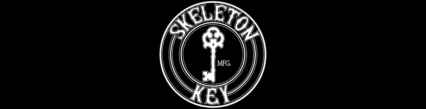 Skeleton Key Mfg Skate Stickers - Warehouse Skateboards