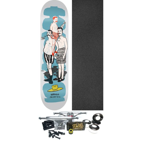Foundation Skateboards Dakota Servold Swimmers Skateboard Deck - 8.38 x ...