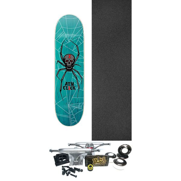 ATM Skateboards Spider Skateboard Deck - 8.37 x 32 - Complete ...