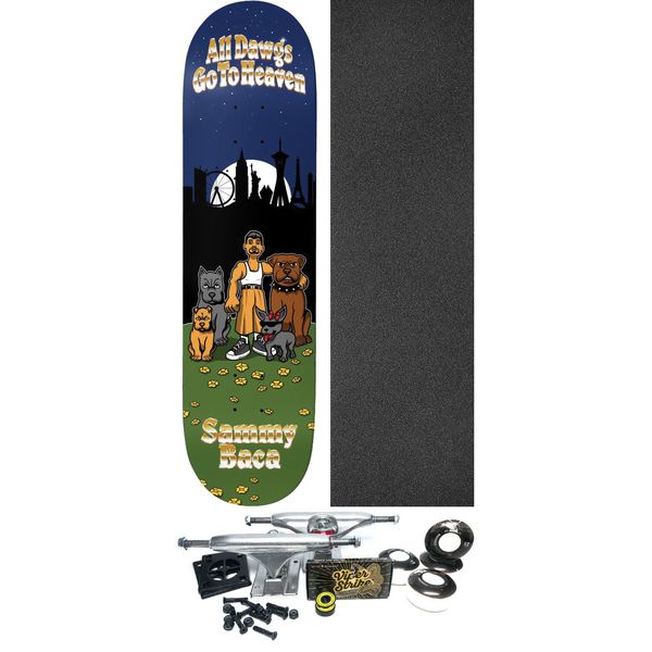 Baker Skateboards Sammy Baca All Dawgs Go To Heaven Skateboard Deck - 8 ...