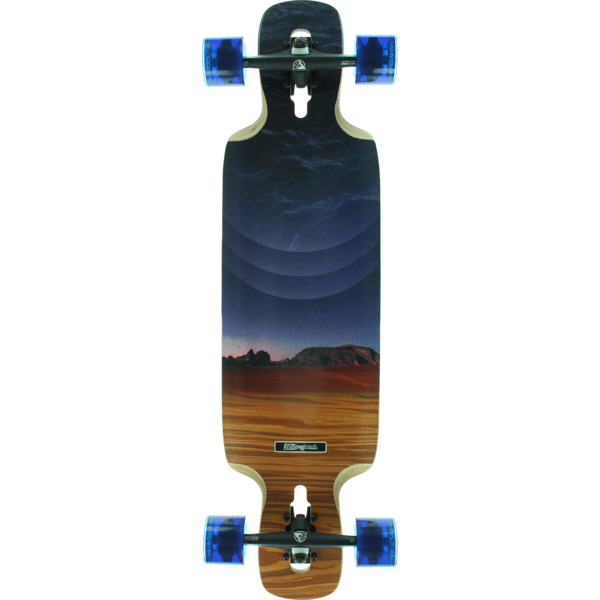 DB Longboards Vantage Mojave Desert Longboard Complete Skateboard - 9. ...