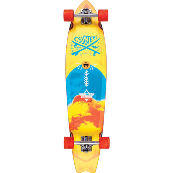 Dusters California Skateboards Blotter Marble Longboard Complete ...