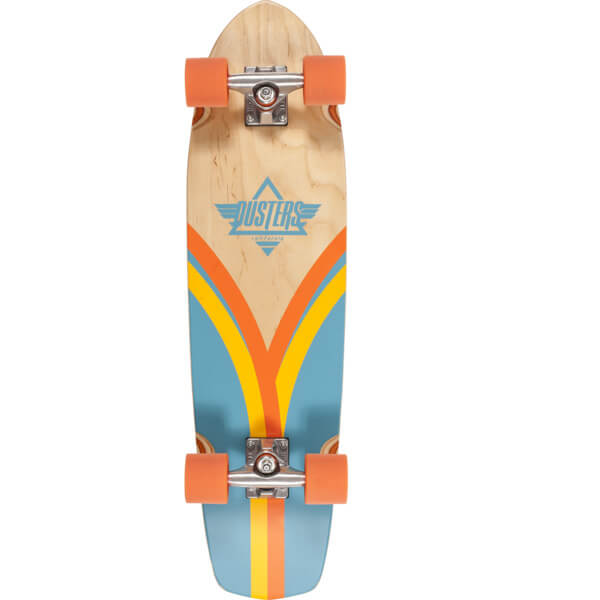 Dusters California Skateboards Flashback Orange / Blue Complete ...