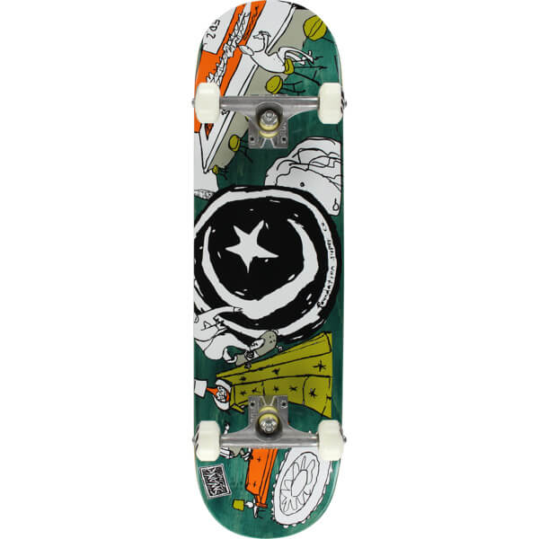 Foundation Skateboards Star & Moon at Home Complete Skateboard - 8.25 x ...