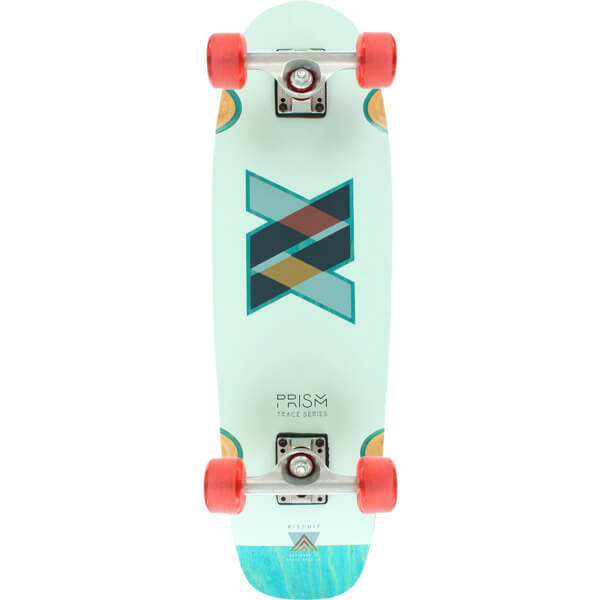Prism Skate Trace Biscuit Cruiser Complete Skateboard - 8 x 28