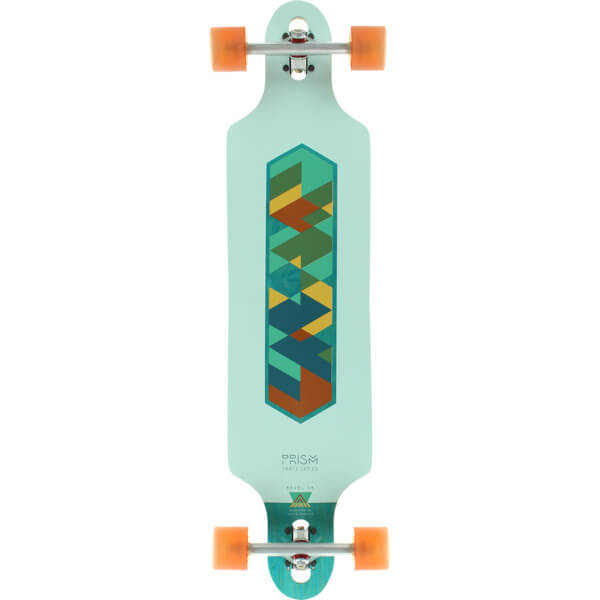 Prism Skate Trace Revel 39 Longboard Complete Skateboard - 9.37 x 39