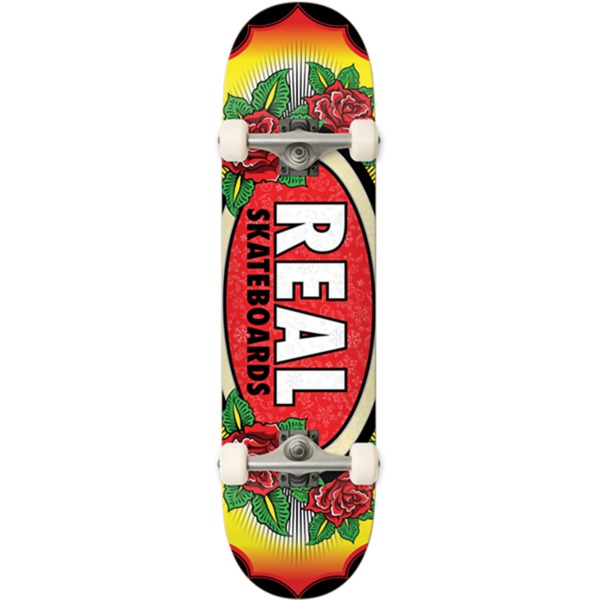 Real Skateboards Rose Oval Complete Skateboard - 8 x 31.8