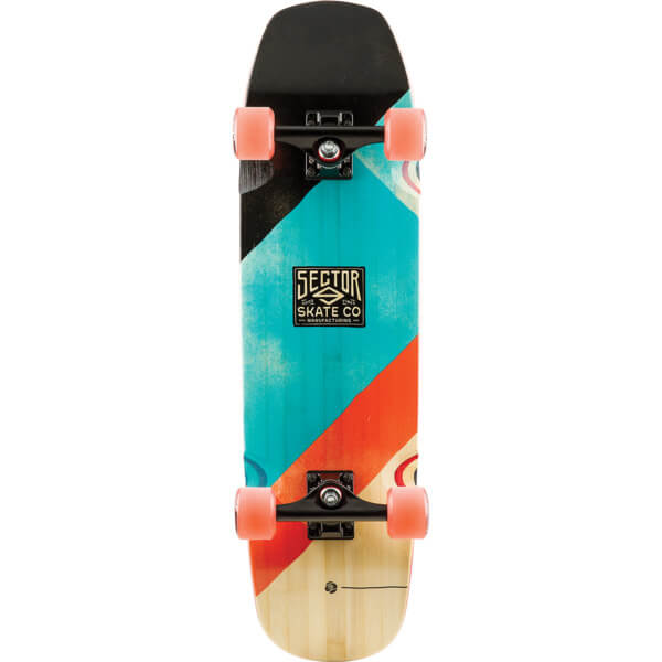 Sector 9 Bamboo Geo Kendo Cruiser Complete Skateboard - 8.5 x 30.9 ...