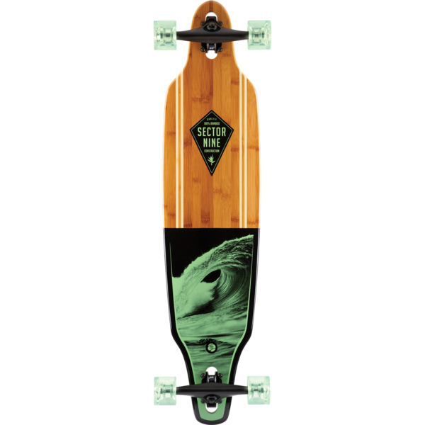 Sector 9 Bamboo Lookout Longboard Complete Skateboard - 9.62 x 41.12 ...