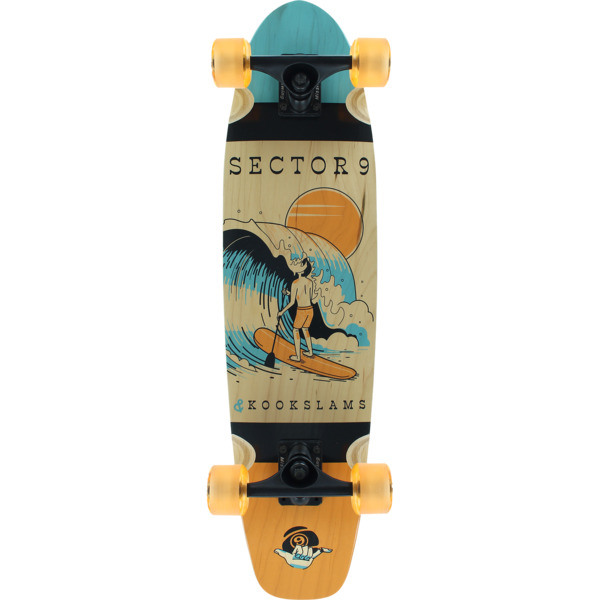 Sector 9 Kookslams #Supbrah Cruiser Complete Skateboard - 8.1 x 31.6 ...