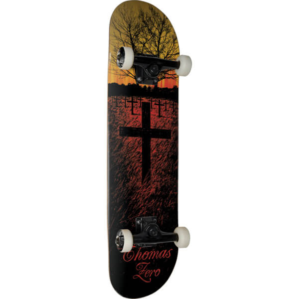 Zero Skateboards Jamie Thomas Life & Death Fade Red / Yellow Complete ...