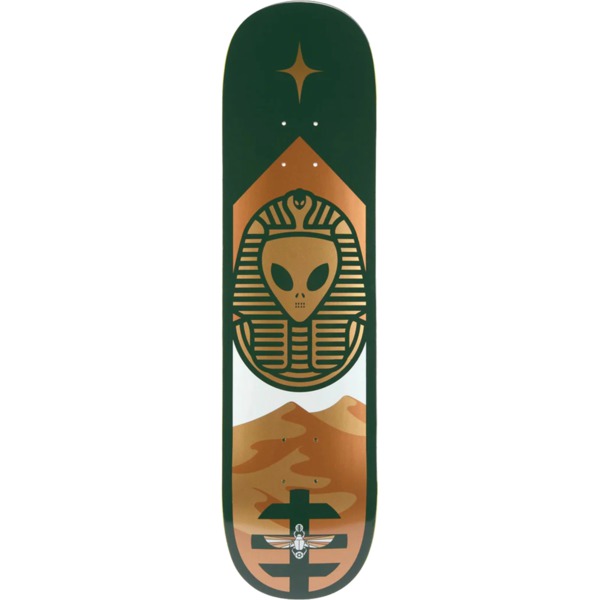 Alien Workshop Skateboards Theurgy Green Skateboard Deck - 8.38 x 32.25