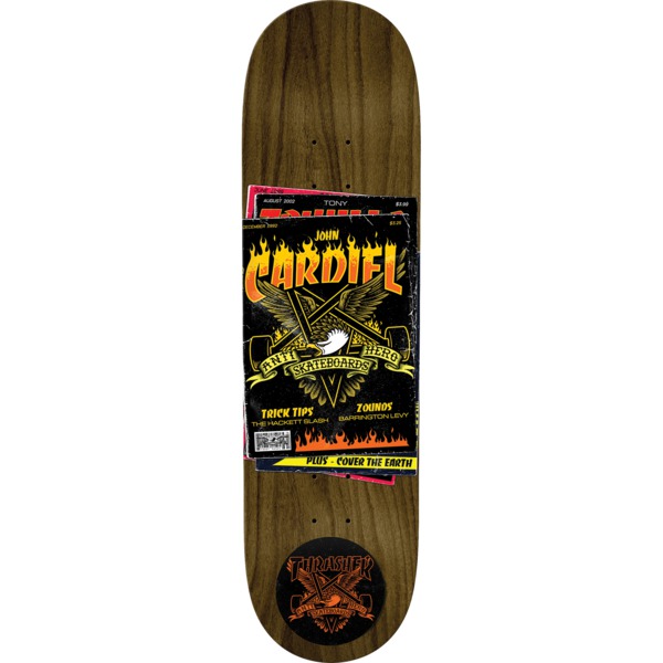 Anti Hero Skateboards John Cardiel Thrasher Collab Skateboard Deck - 8. ...