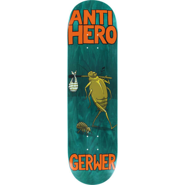 Anti Hero Skateboards Frank Gerwer Roaches Skateboard Deck - 8.12 x 31. ...