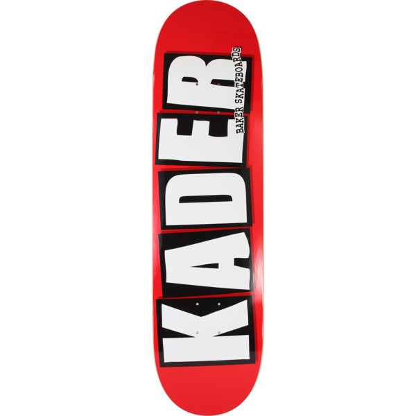 Baker Skateboards Kader Sylla Logo Skateboard Deck - 8.5 x 32 ...