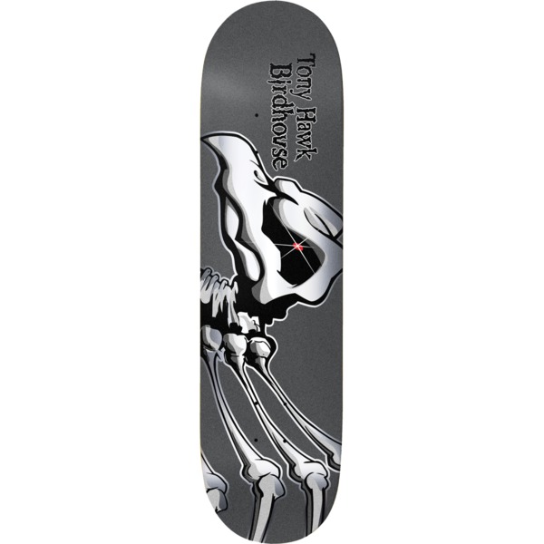 Birdhouse Skateboards Tony Hawk Falcon 1 Gunmetal Skateboard Deck - 8.25
