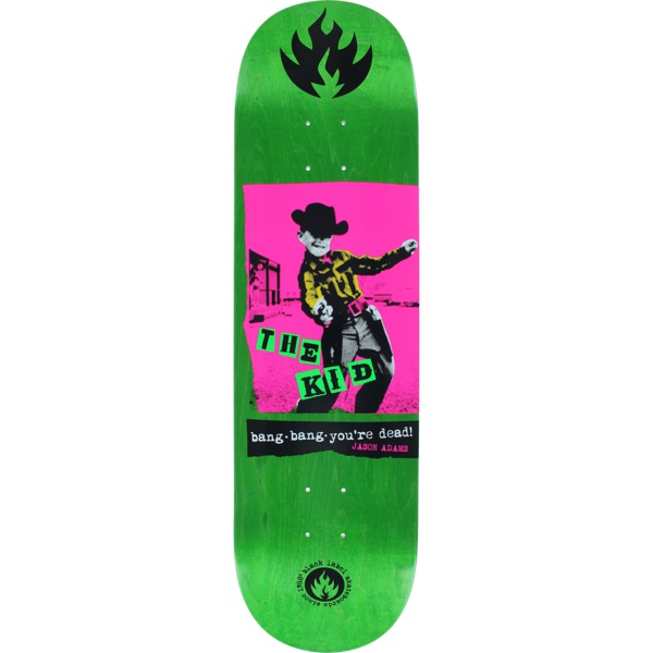 Black Label Skateboards Jason Adams Bang Bang Skateboard Deck - 8.68 x ...