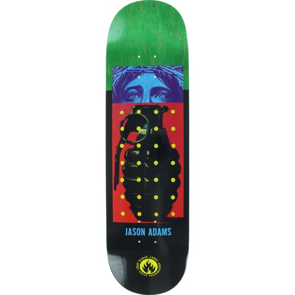 Black Label Skateboards Jason Adams Juxtapose Assorted Stains ...