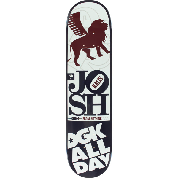 DGK Skateboards Josh Kalis Icon Skateboard Deck - 8.06 x 31.875 ...