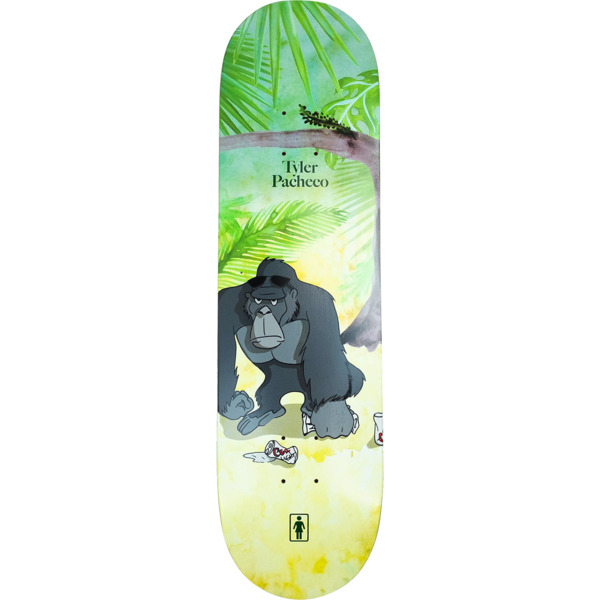 Girl Skateboards Tyler Pacheco Jungle Beers One Skateboard Deck - 8.37 ...
