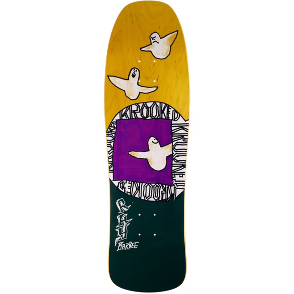 Krooked Skateboards Ray Barbee Bird Nest Skateboard Deck - 9.53 x 31.75