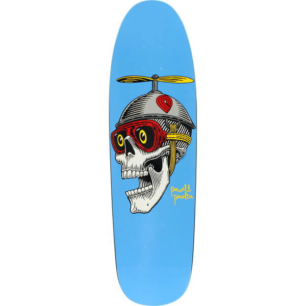 Powell Peralta Prop Head Slappy Light Blue Skateboard Deck - 8.5" x 30. ...