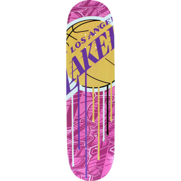 Shut Skateboards X NBA Lab LA Lakers Skateboard Deck - 8 x 32 ...