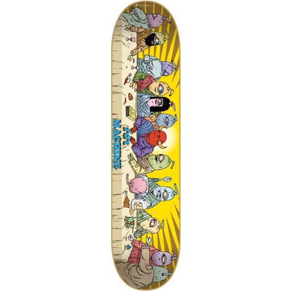 Toy Machine Skateboards Last Supper Skateboard Deck - 8 x 31.25
