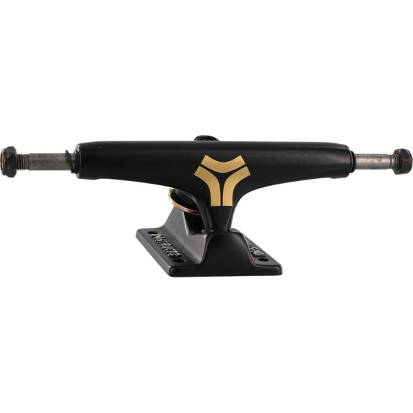 Destructo Trucks D1 Low Black / Gold Skateboard Trucks - 5.25 Hanger 8. ...