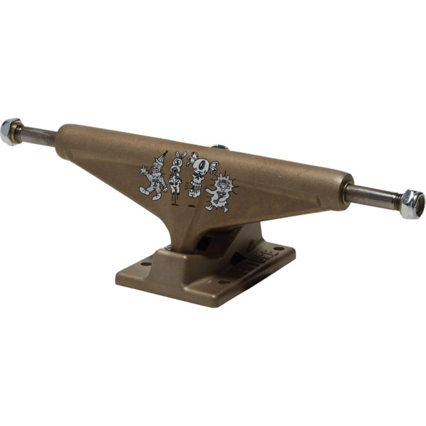 Venture Trucks Troy Gipson High Matte Gold Skateboard Trucks - 5.6 ...
