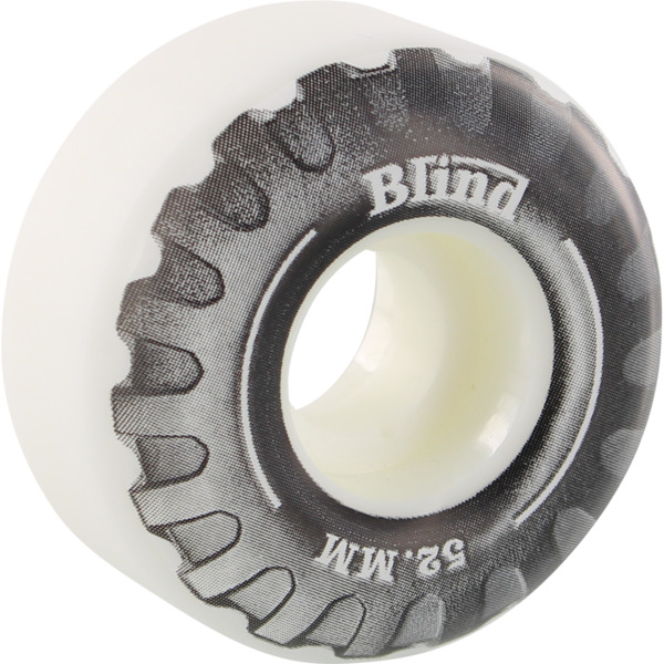 Blind Skateboards Truck White / Black Skateboard Wheels - 52mm 99a (Set ...