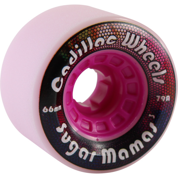 Cadillac Wheels Sugar Mamas Berry Skateboard Wheels - 66mm 78a (Set of 4)