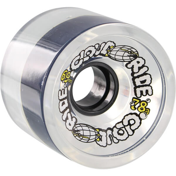 Cloud Ride Wheels Cruiser Clear Longboard Skateboard Wheels - 69mm 78a ... Cloud Ride Wheels Cruiser Clear Longboard Skateboard Wheels - 69mm 78a ...