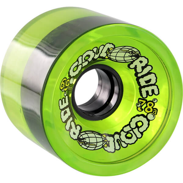 Cloud Ride Wheels Cruiser Transparent Green Longboard Skateboard Wheels ... Cloud Ride Wheels Cruiser Transparent Green Longboard Skateboard Wheels ...