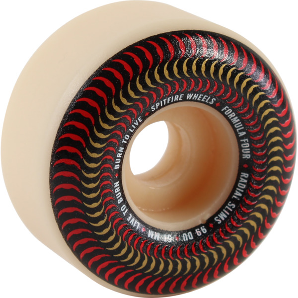 Spitfire Wheels Formula Four Radial Slims Venomous Natural / Red ...