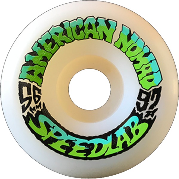 Speedlab Wheels Nomads Grass Stains Natural / Green Skateboard Wheels ...
