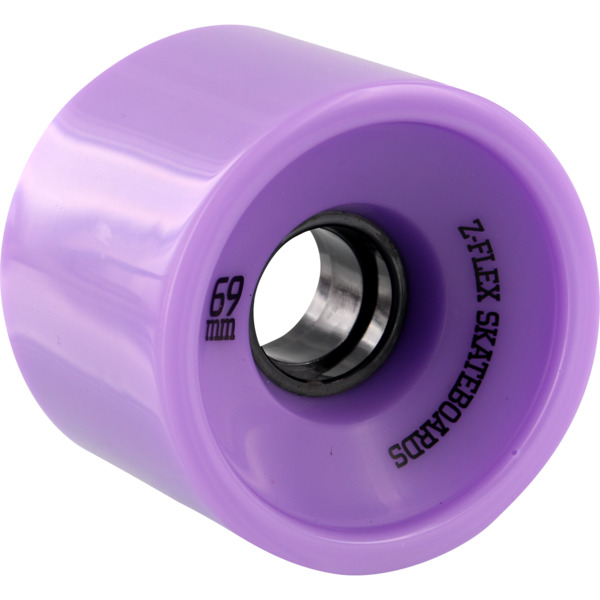 Z-Flex Skateboards Longboard V2 Purple Skateboard Wheels - 69mm 83a ...