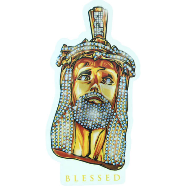DGK Skateboards Jesus Piece Skate Sticker - Warehouse Skateboards