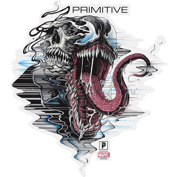 Primitive Skateboarding Venom Die-Cut Skate Sticker - Warehouse Skateboards