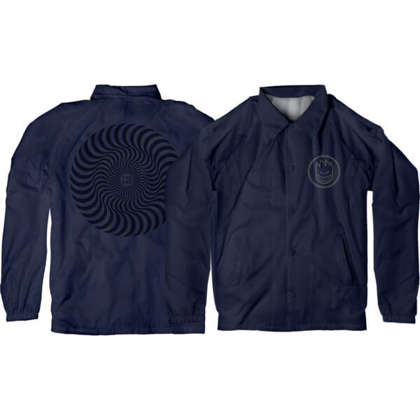 Spitfire Wheels Classic Swirl Navy / Grey Men's Jacket - Small ...