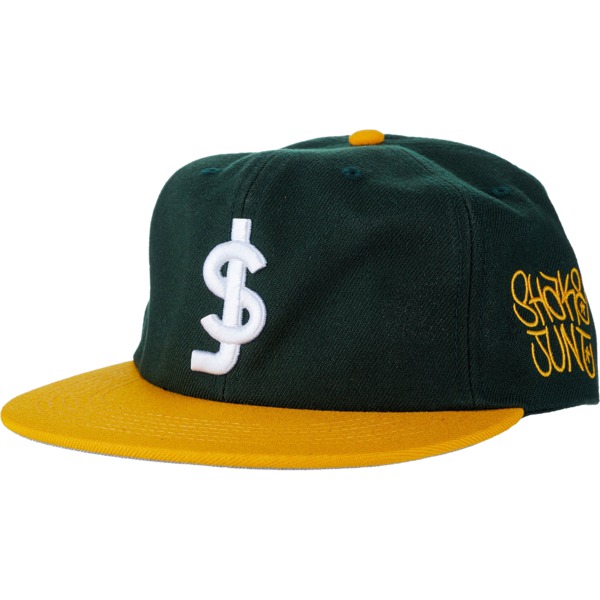 Shake Junt Dank Green / Yellow Hat - Adjustable