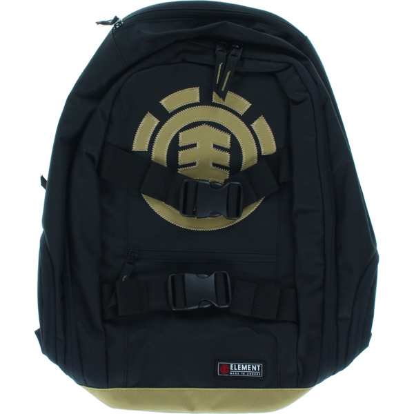 Element Skateboards Mohave Flint Black / Gold Backpack - One Size Fits ...