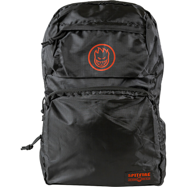 Spitfire Wheels Bighead Circle Black Backpack - One Size Fits All