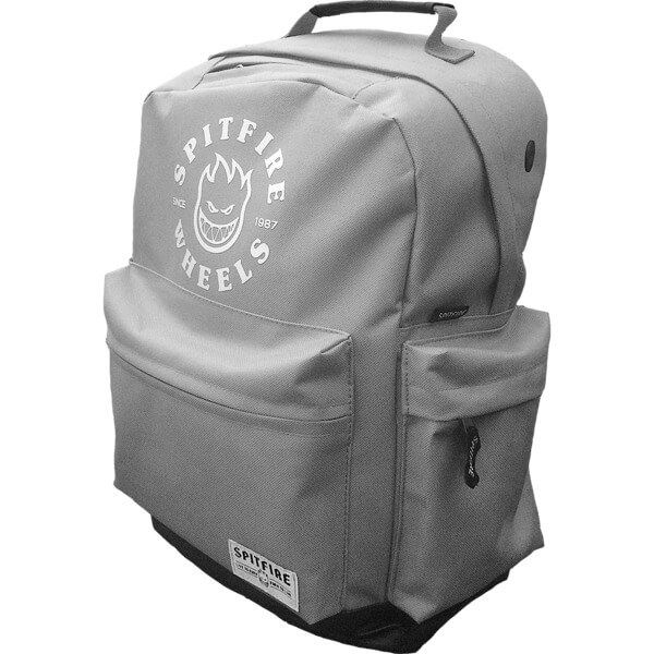 Spitfire Wheels Classic Bighead Grey Backpack - Warehouse Skateboards
