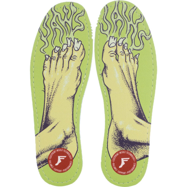 Footprint Insoles Aaron Jaws Homoki Flat 7mm Feet Shoe Insoles - 12/12.5