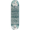 Fancy Lad Skateboards Homer Skateboard Deck - 8.12 x 32 - Warehouse ...