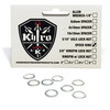 Khiro 8 Pack Speed Ring Silver Washers - Warehouse Skateboards