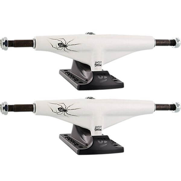 Tensor Trucks Daewon Song Mag Light Low Spider White / Black Skateboard ...